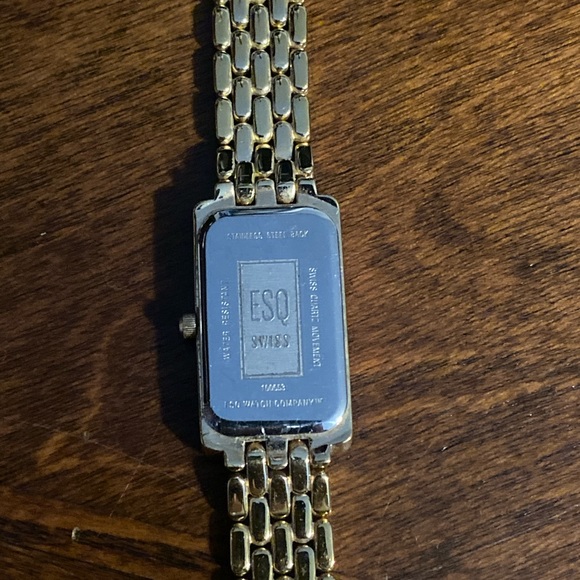 Esq | Accessories | Esq Esquire Swiss Stainless Steel H2o Res Watch ...